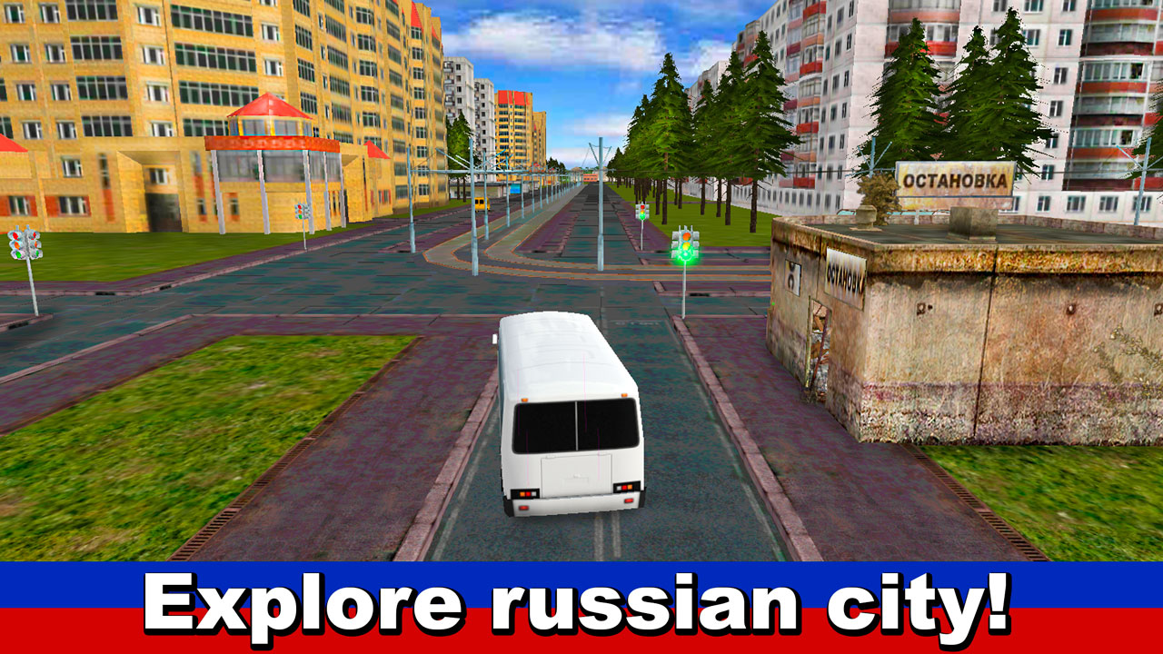 Bus Driving Simulator 3D: Russian PAZ - App on Amazon Appstore