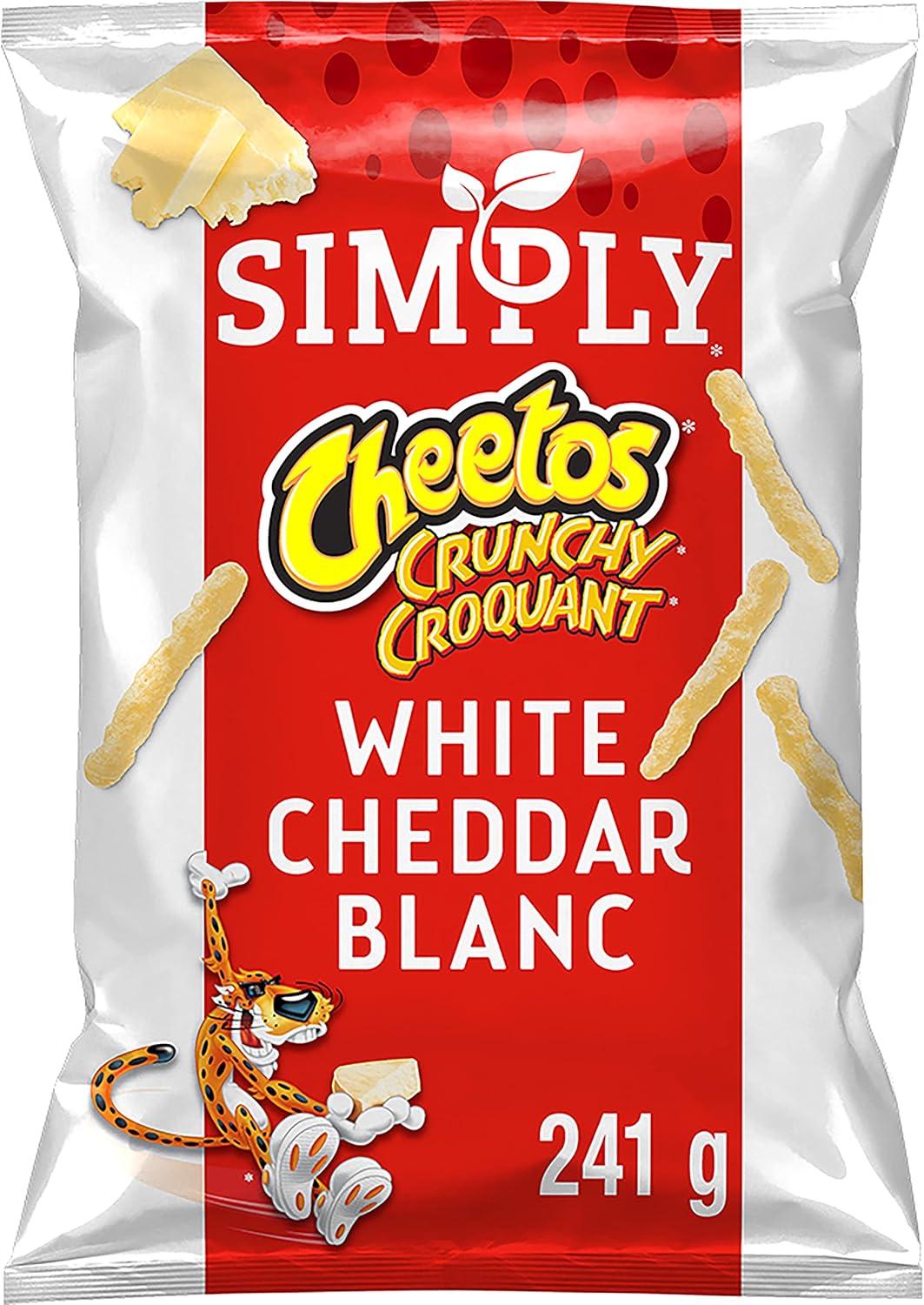 Simply Cheetos Crunchy White Cheddar Chips, 241gram, Pack of 12 ...