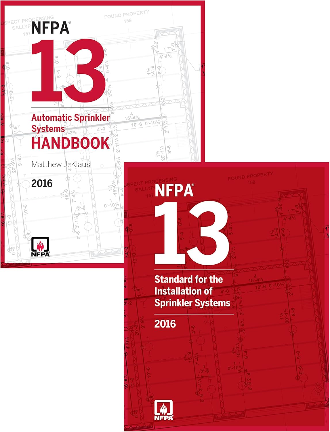 Amazon.com: NFPA 13: Installation of Sprinkler Systems and Handbook Set ...