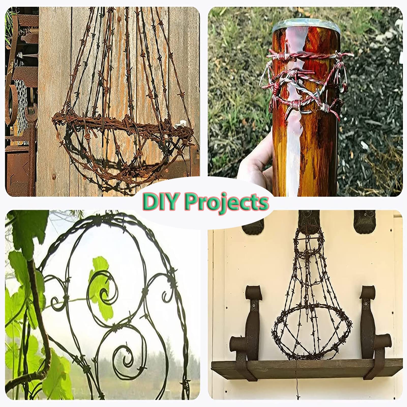 Barbed Wire Craft Projects