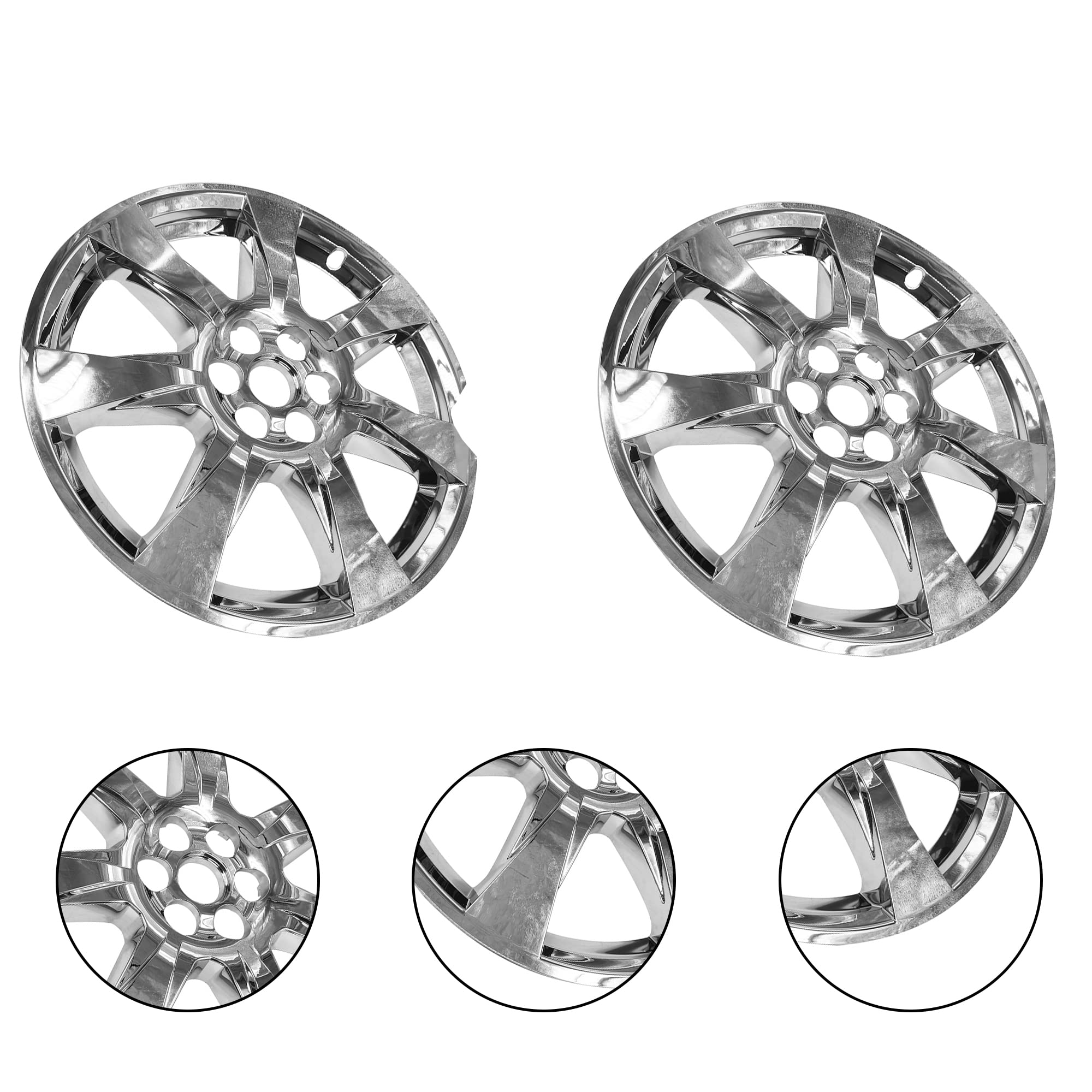 PartsFlow Chrome Clad Cover Wheel Rim 20" For 2010 2011 2012 2013 2014 ...