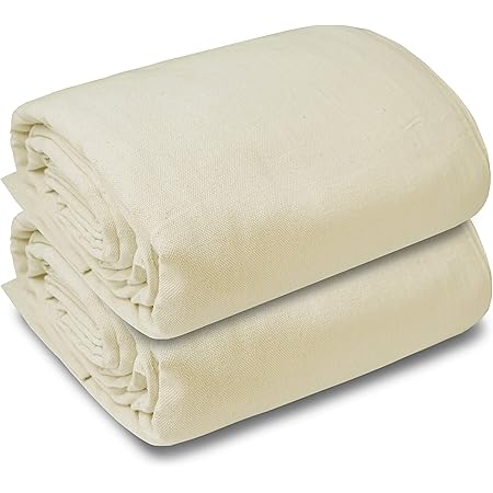 Amazon.com: Canvas Painters Drop Cloth (Size 6 x 9 Feet - Pack of 2 ...