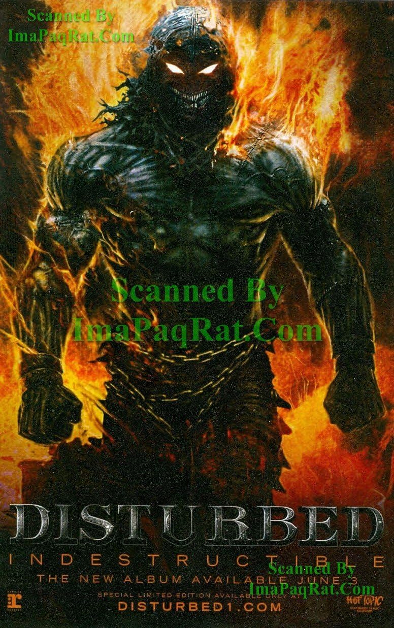 Amazon.com: Disturbed: Indestructible: New Album: Great Original Print ...