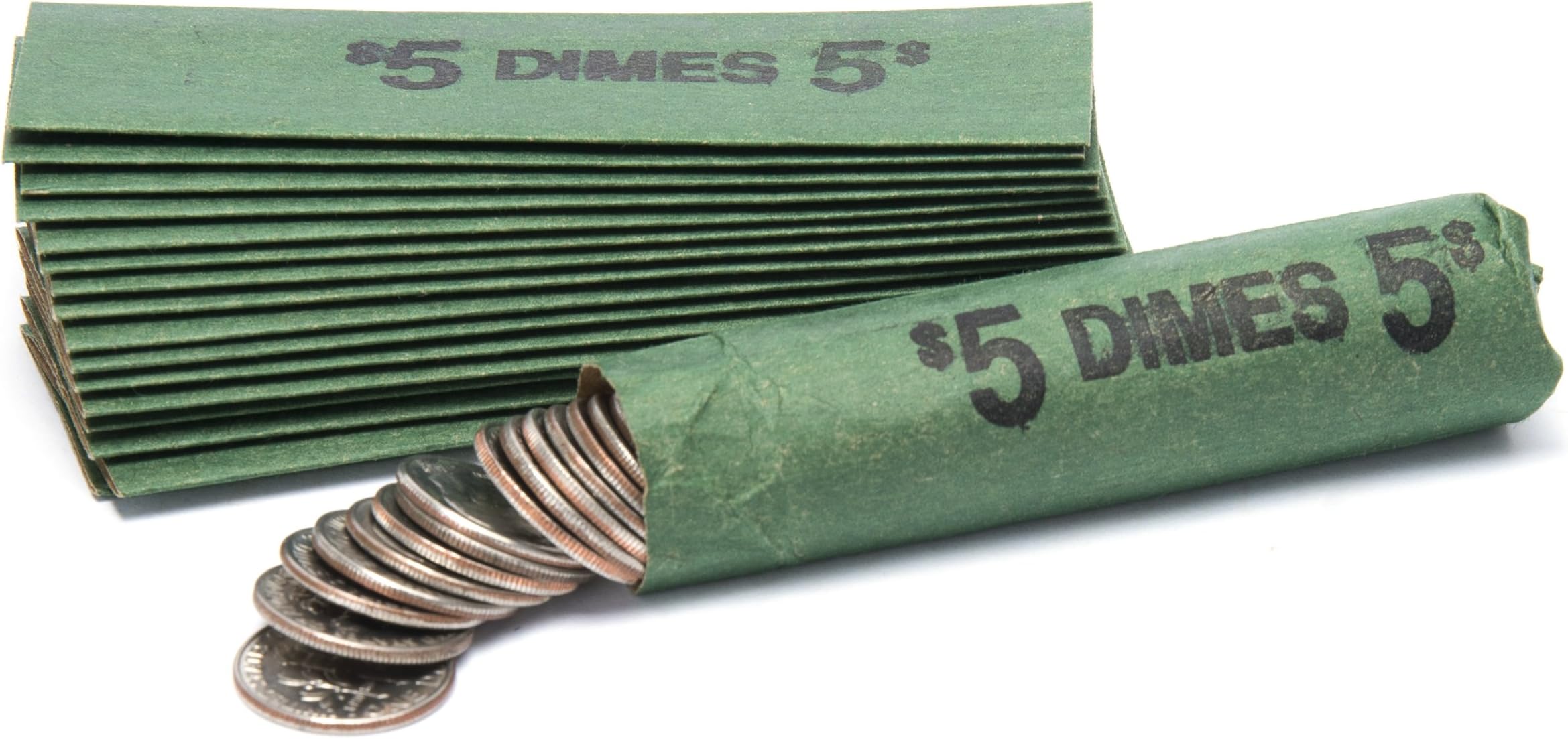 Amazon.com : Penny Flat Coin Wrappers, Solid Bundle of 1,000 : Office ...