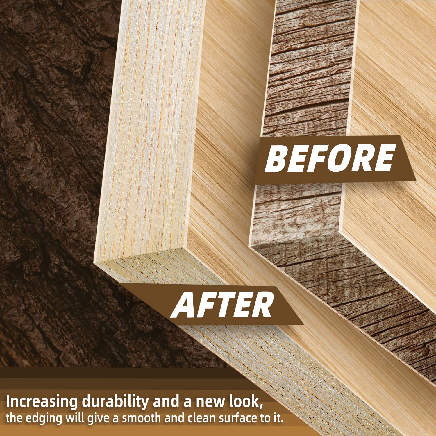 Snapklik.com : GSCIT Club Oak Edge Banding, 3 Inch X 50ft Roll Of ...