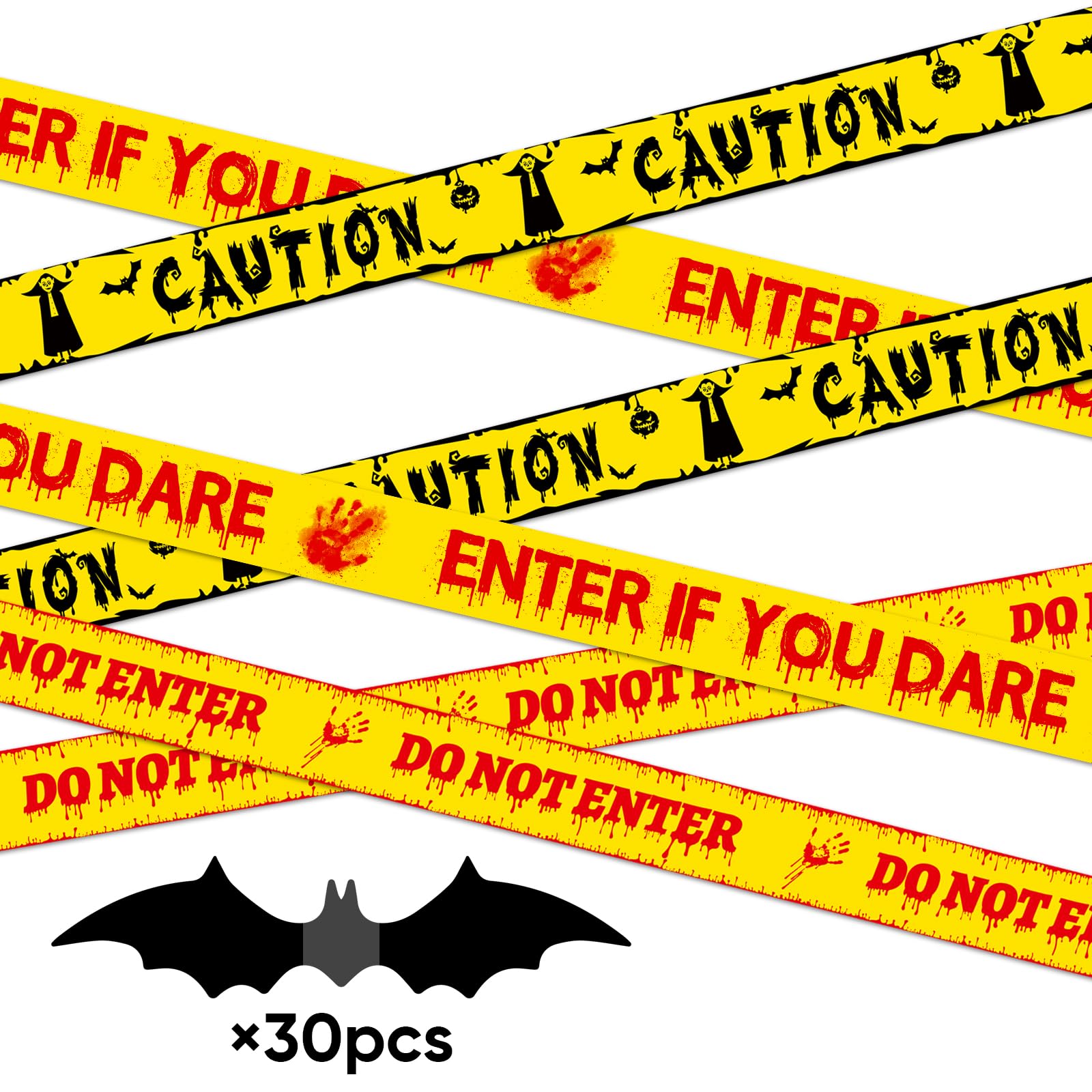 Caution Danger Tape Halloween