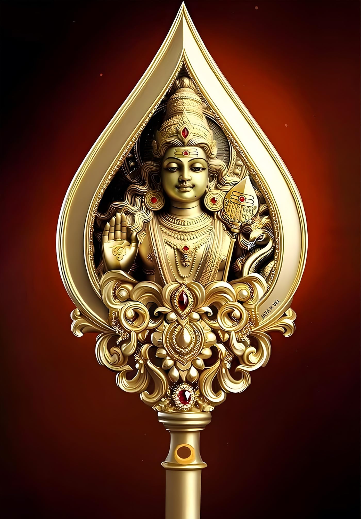 Lord Murugan Vel Stickers | Tamil God Murugan Vel Photo Sticker | Lord ...