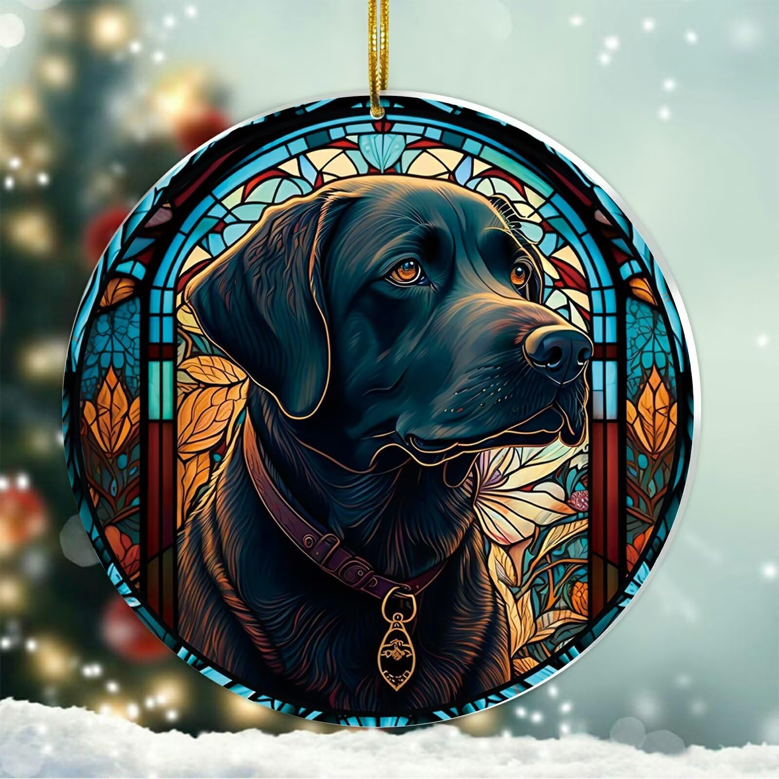 Amazon.com: Labrador Retriever Gifts - Labrador Christmas Ornament 2024 ...