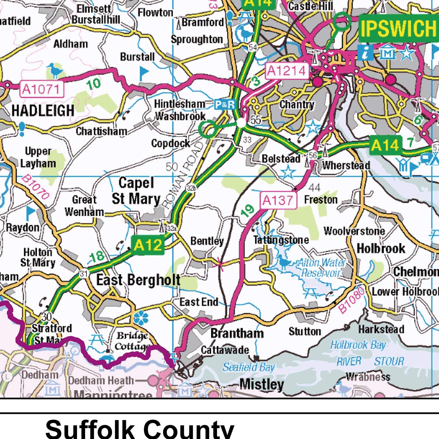 Print Map Of Suffolk County