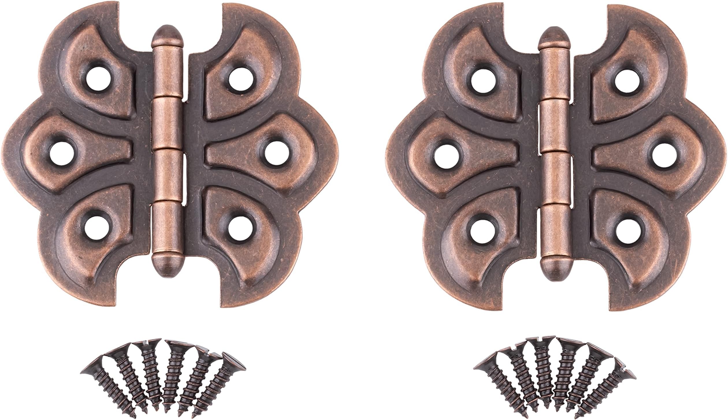 Butterfly Hinge Oil Rubbed Bronze Finish Flush Mount Hinge 2 Hinges ...