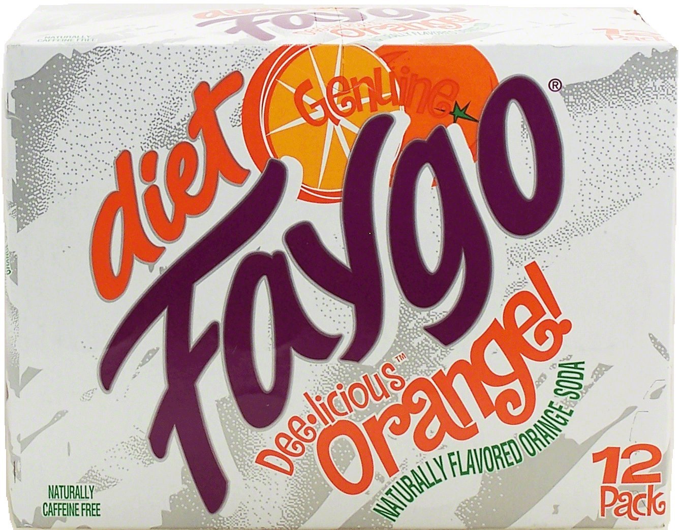 Amazon.com : Faygo diet orange soda, 12-pack 12-fl. oz. cans : Soda ...