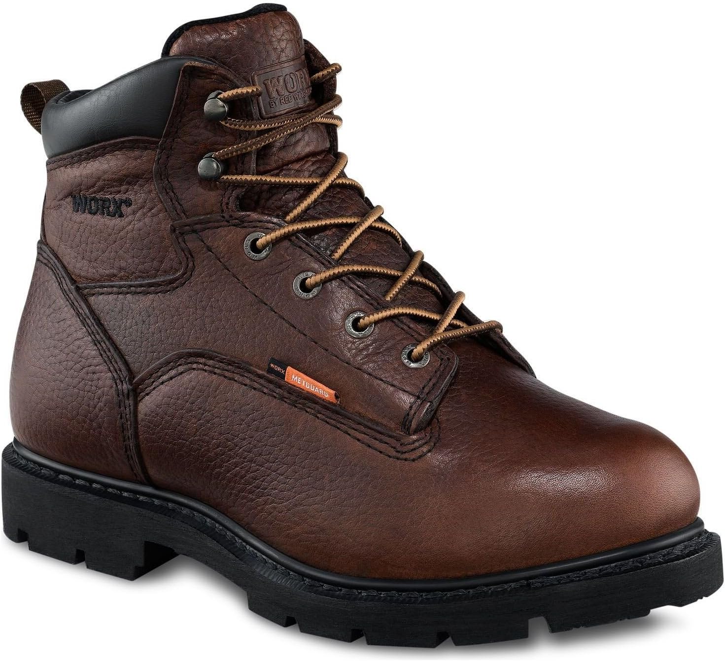 Amazon.com: WORX by Red Wing Shoes Men's 5626 6" Internal Metguard Boot ...
