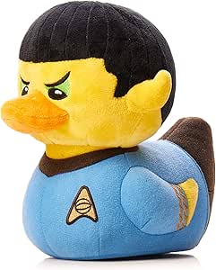 Amazon.com: TUBBZ Plush: Star Trek - Spock Cosplaying Rubber Duck Soft ...