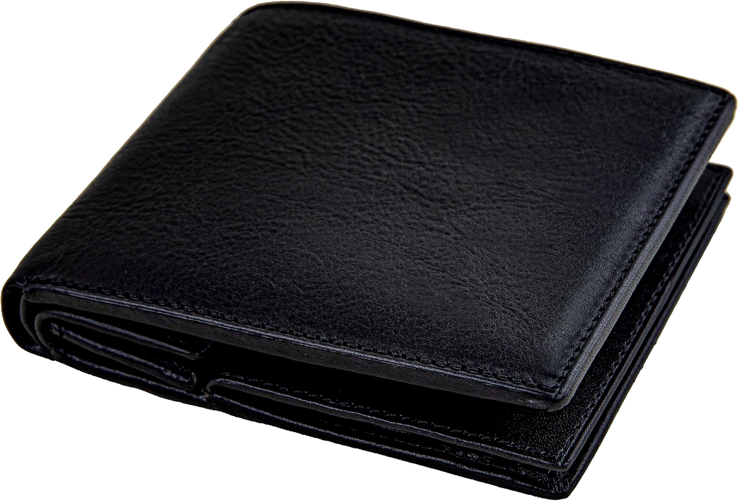 Amazon.com: Time Resistance Leather Men's Wallet - Minimalist Wallet ...