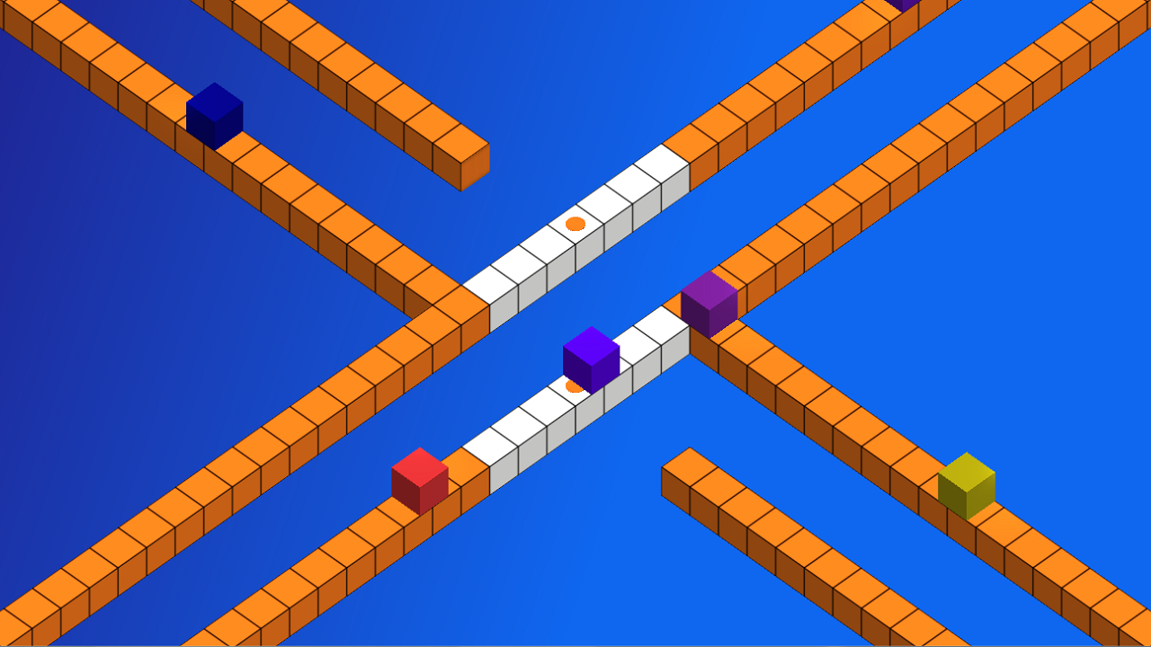 3D line coloured cube game - App on Amazon Appstore