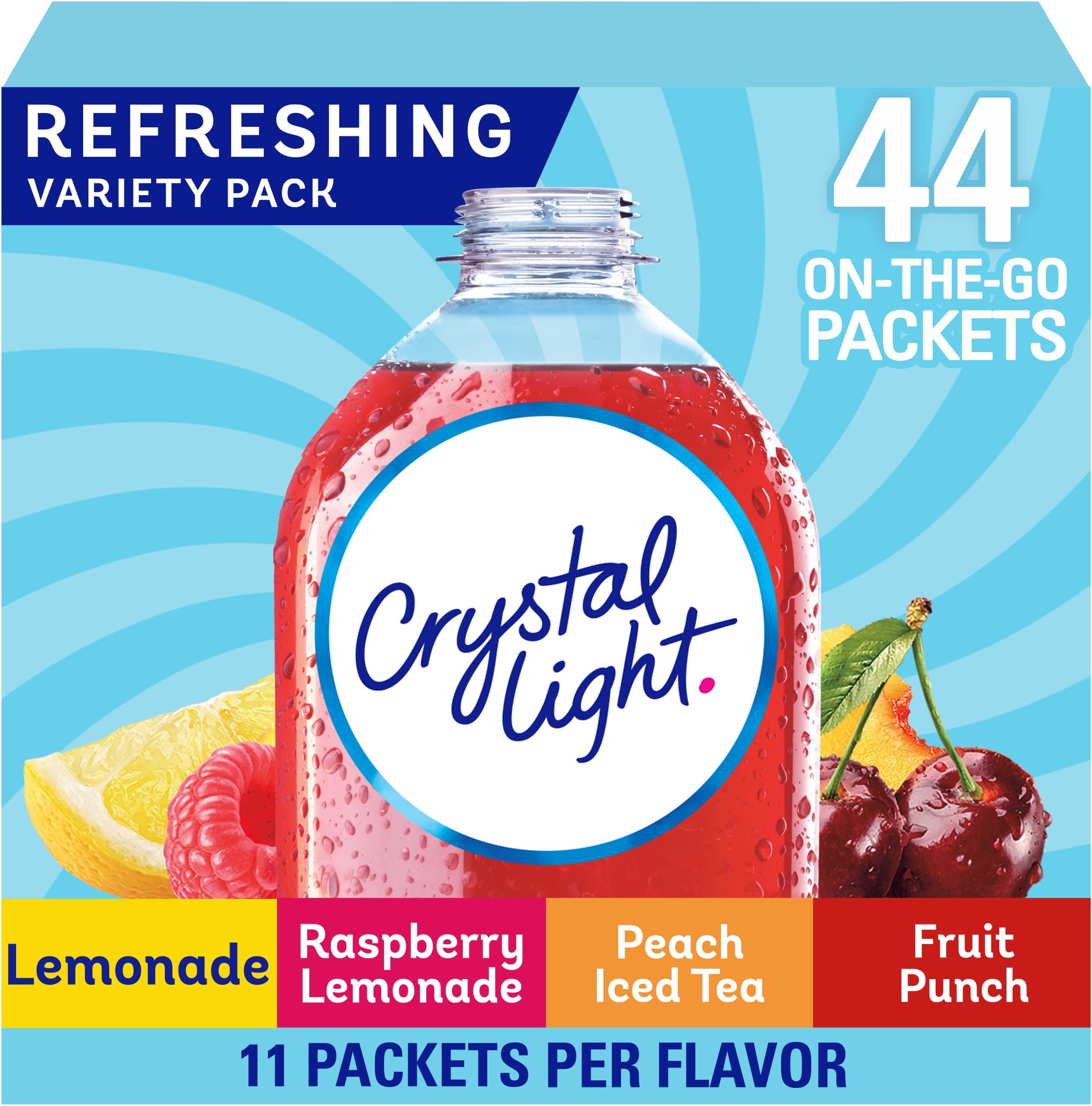 Amazon.com : Crystal Light Mixology Variety Pack Powdered Drink Mix, 9 ...