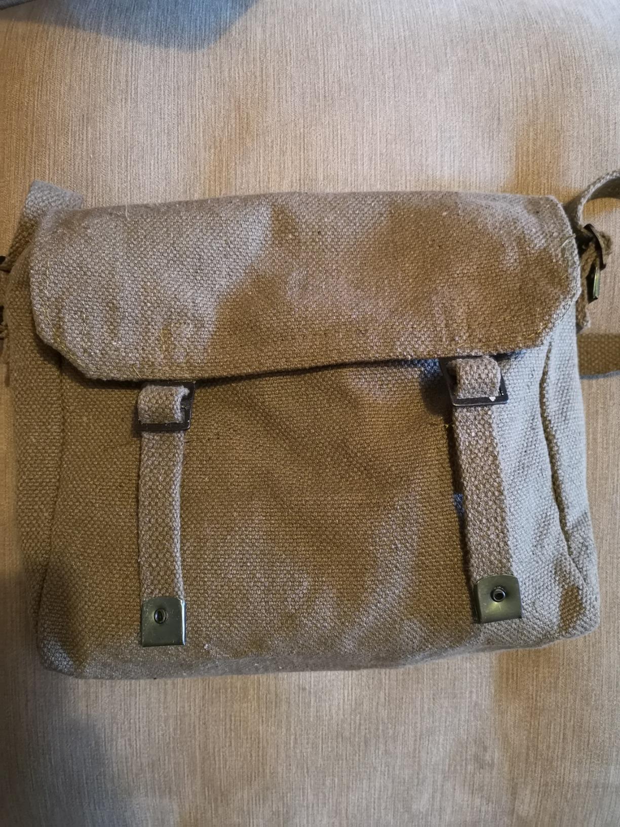 Army Travel Shoulder Military Combat Day Bag Messenger Satchel Canvas ...