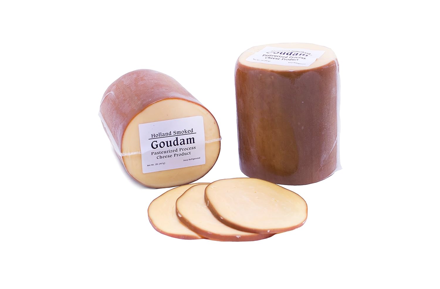 Amazon.com: Dutch Garden Smoked Goudam Cheese, 2 Pound (Pack of 2 ...