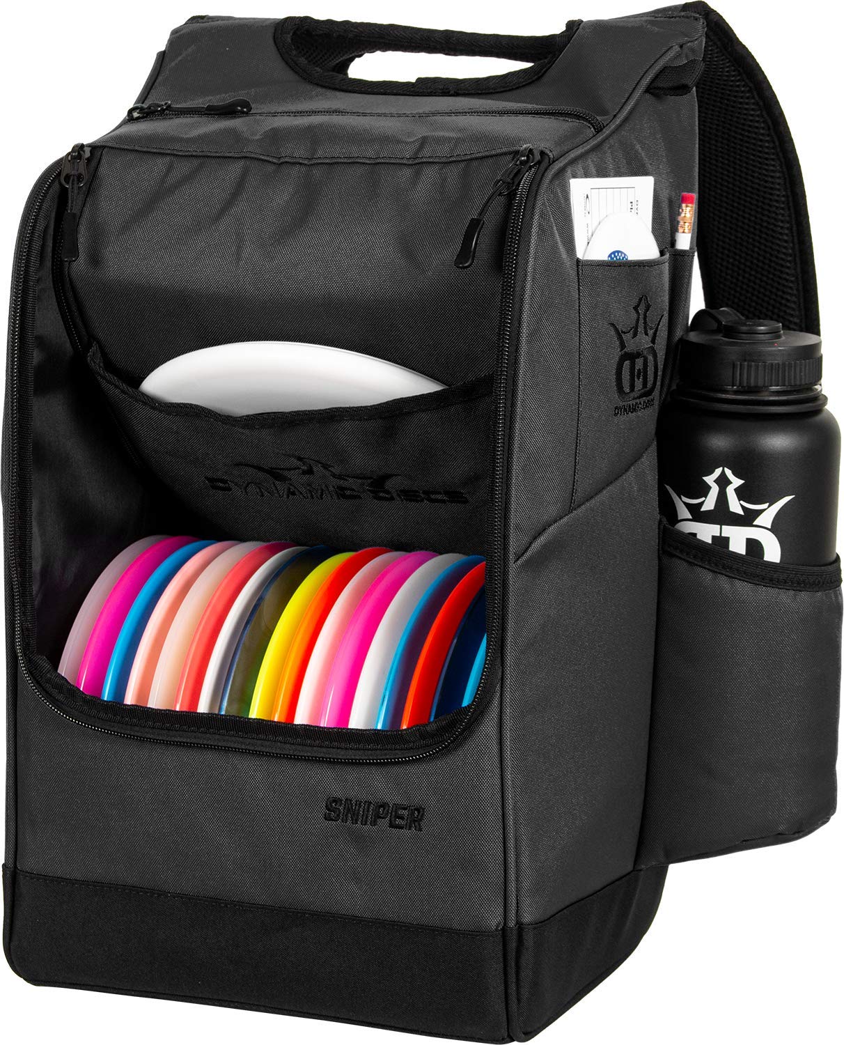 Dynamic Discs Sniper Disc Golf Backpack | 16 Disc Main Storage ...