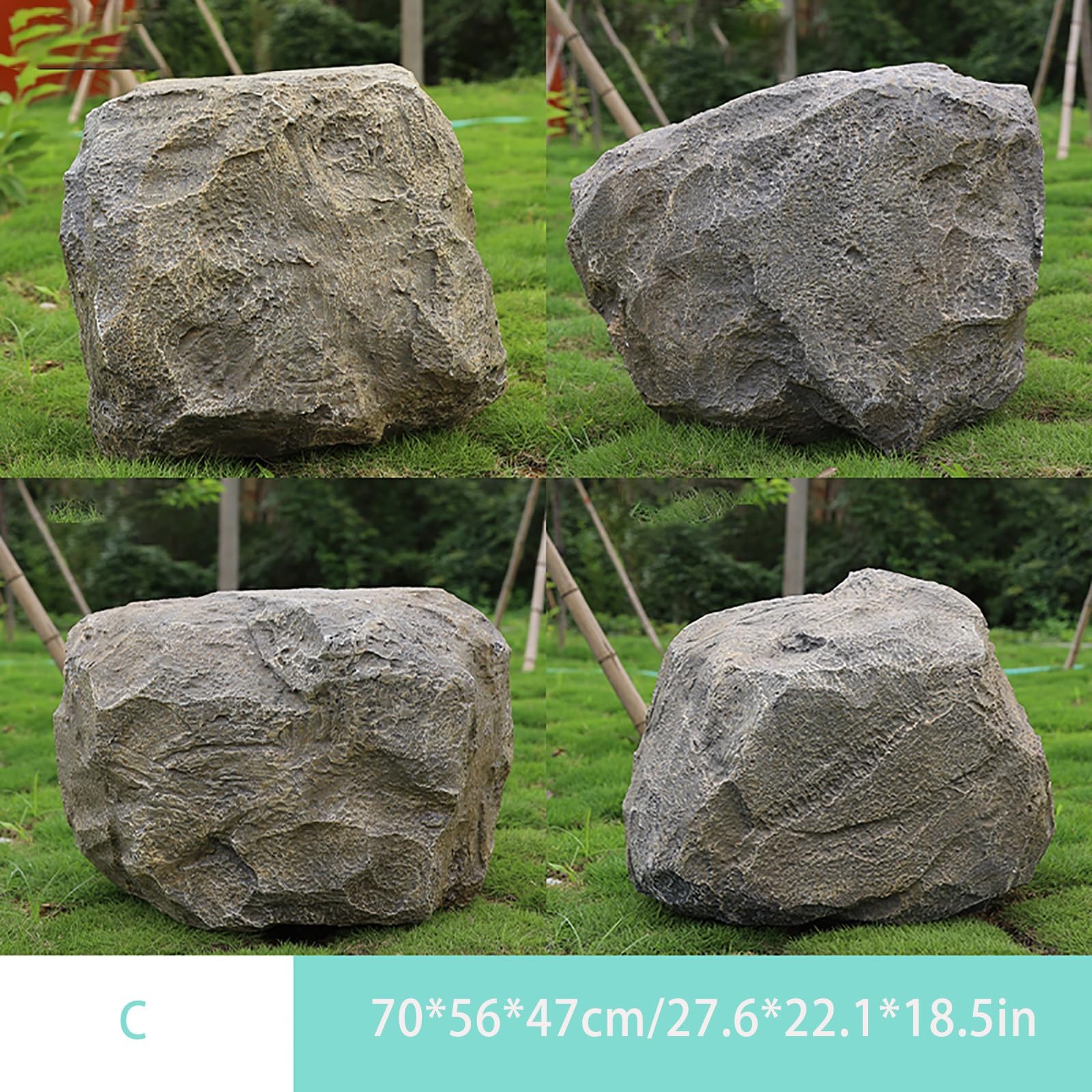 Faux Rocks Cover Utility Boxes Diodceraic Fake Rocks, Outdoor Faux