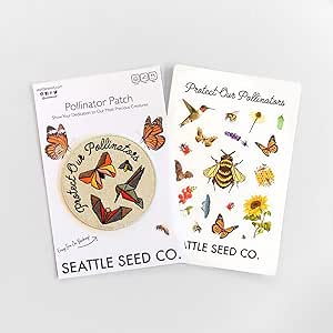Amazon.com: Protect Our Pollinators Patch and Sticker Kit