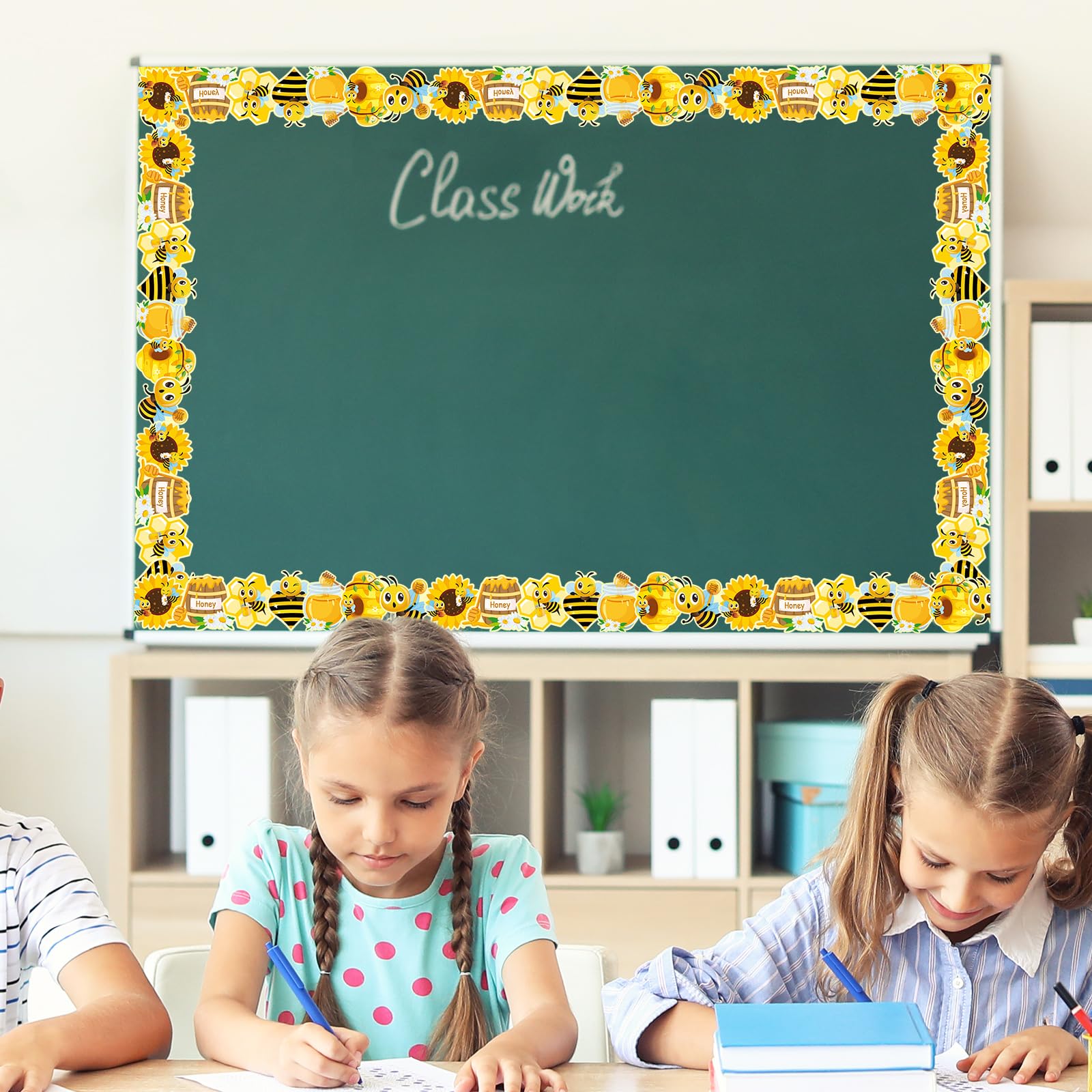 Bee Theme Honeycomb Classroom Decoration Trim Beehive Bulletin Board ...
