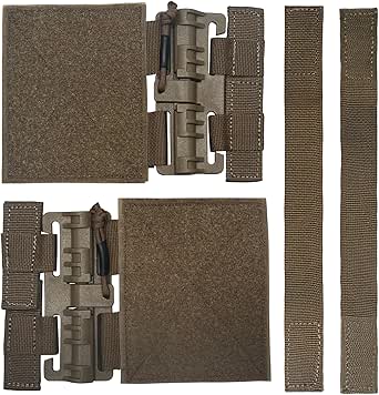 Amazon.com: Drlmeio Tactical MOLLE Vest Quick Release Buckle Set 1000D ...