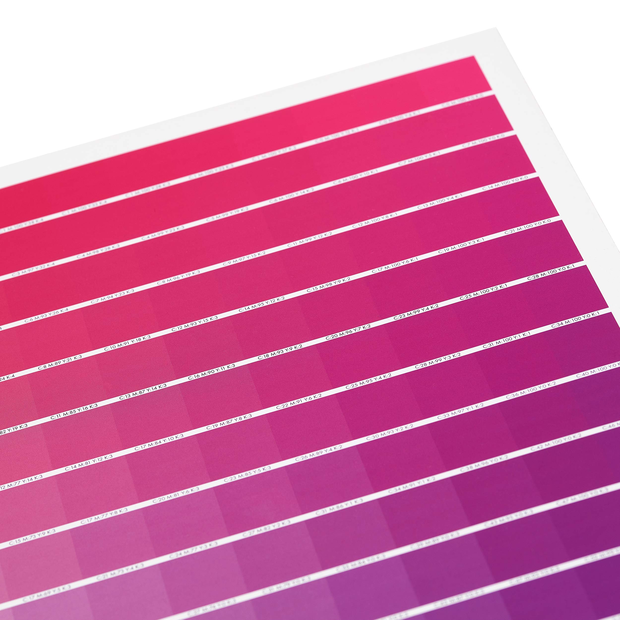 Buy The Really Useful CMYK Color Chart 1025 Unique CMYK Color Samples