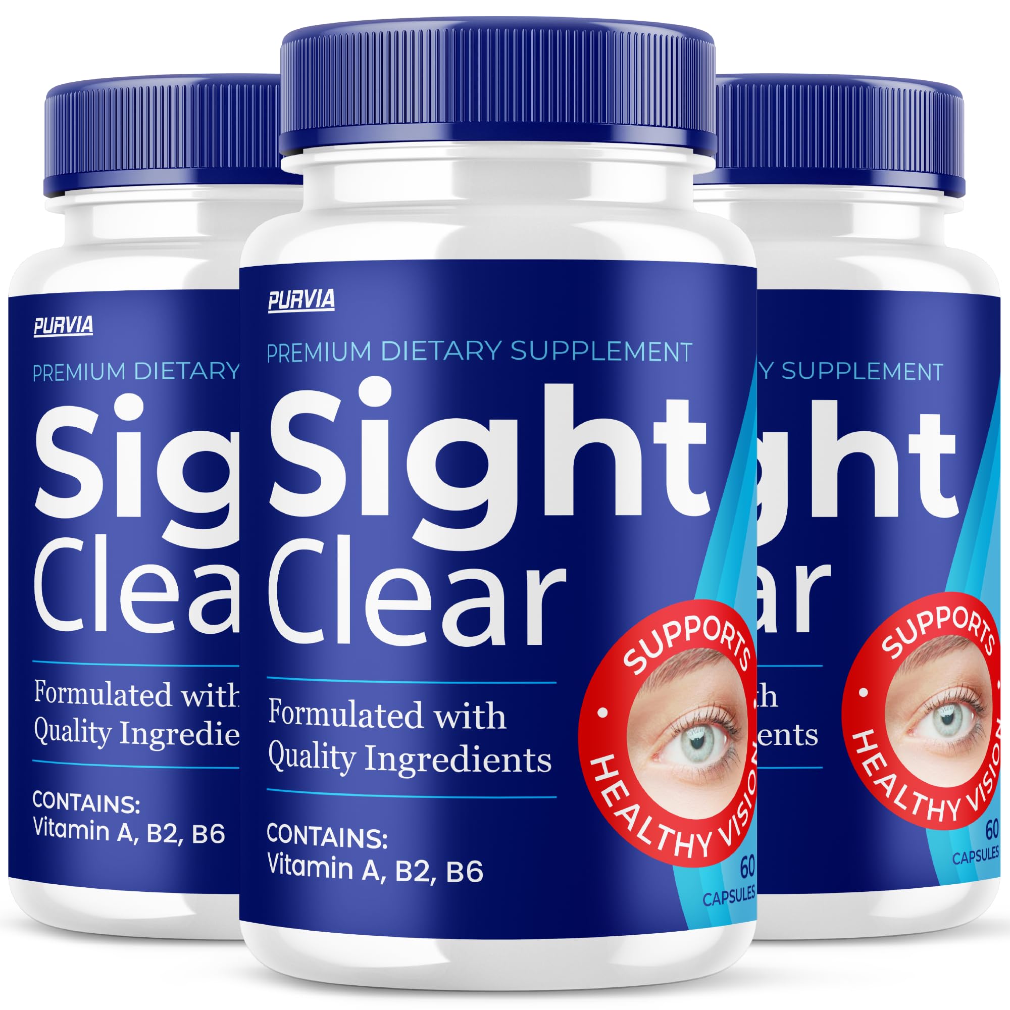 Amazon.com: (3 Pack) Sight Clear Eye Supplement - Official Formula ...