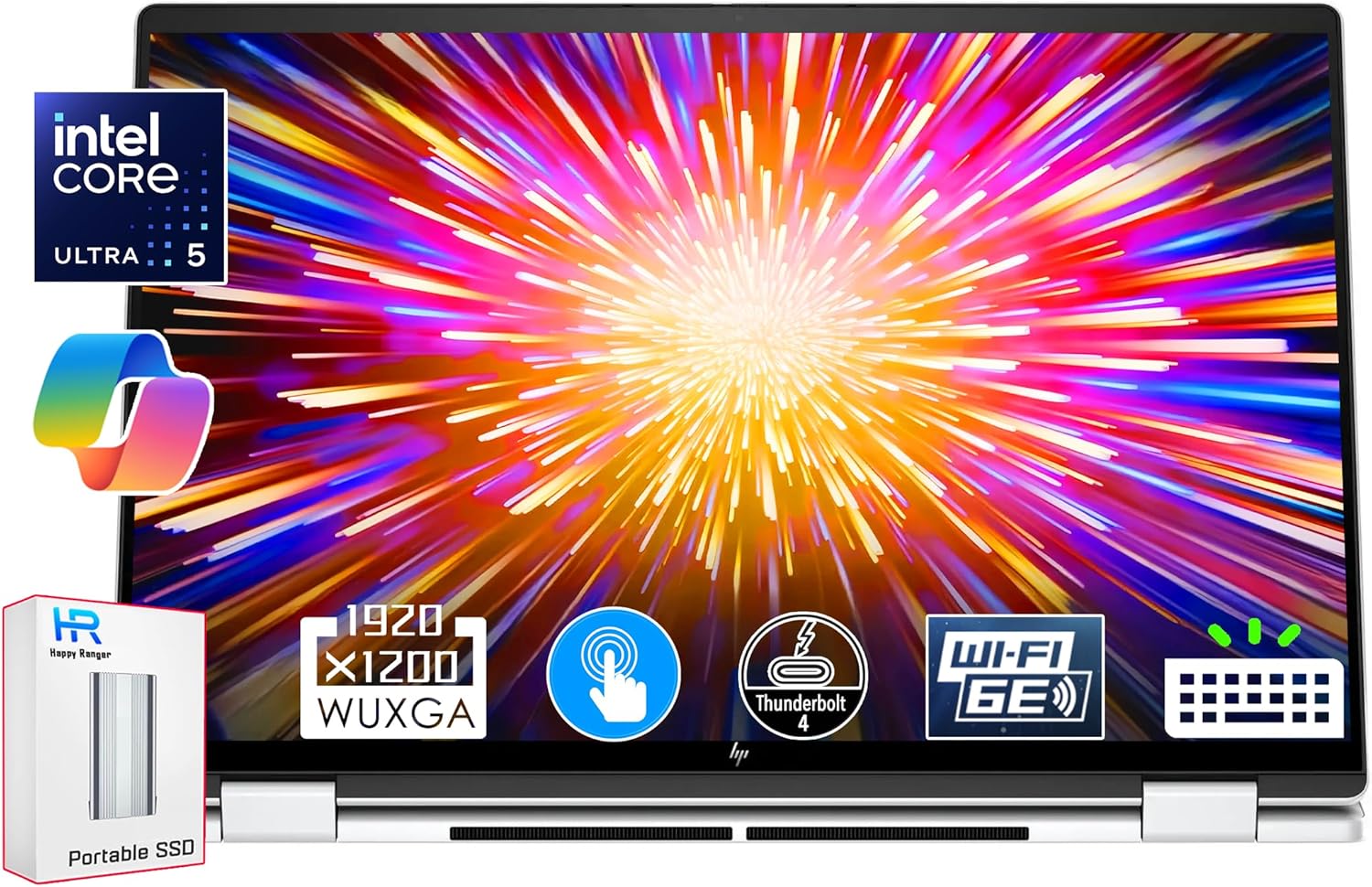 Amazon.co.jp: HP Envy X360 16インチ Ultra 5 AI コンバーチブル 2-in-1 ノートパソコン FHD+ 300 nits タッチスクリーン、Ultra ...