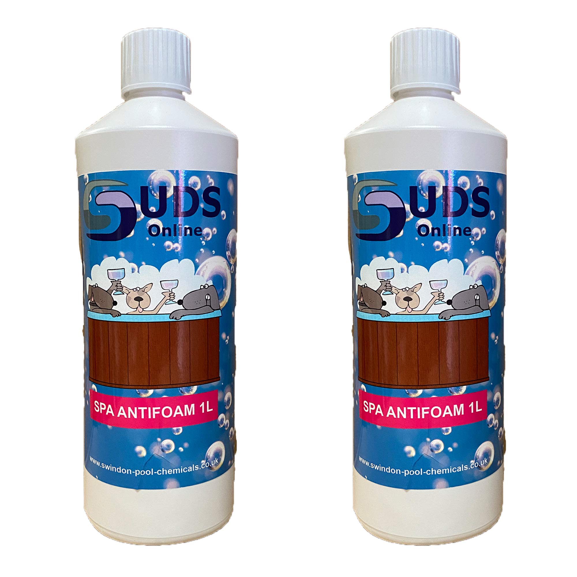 SUDS-ONLINE 2 Litre No Foam Away Anti Foamer Fix Foaming Chemicals Hot ...