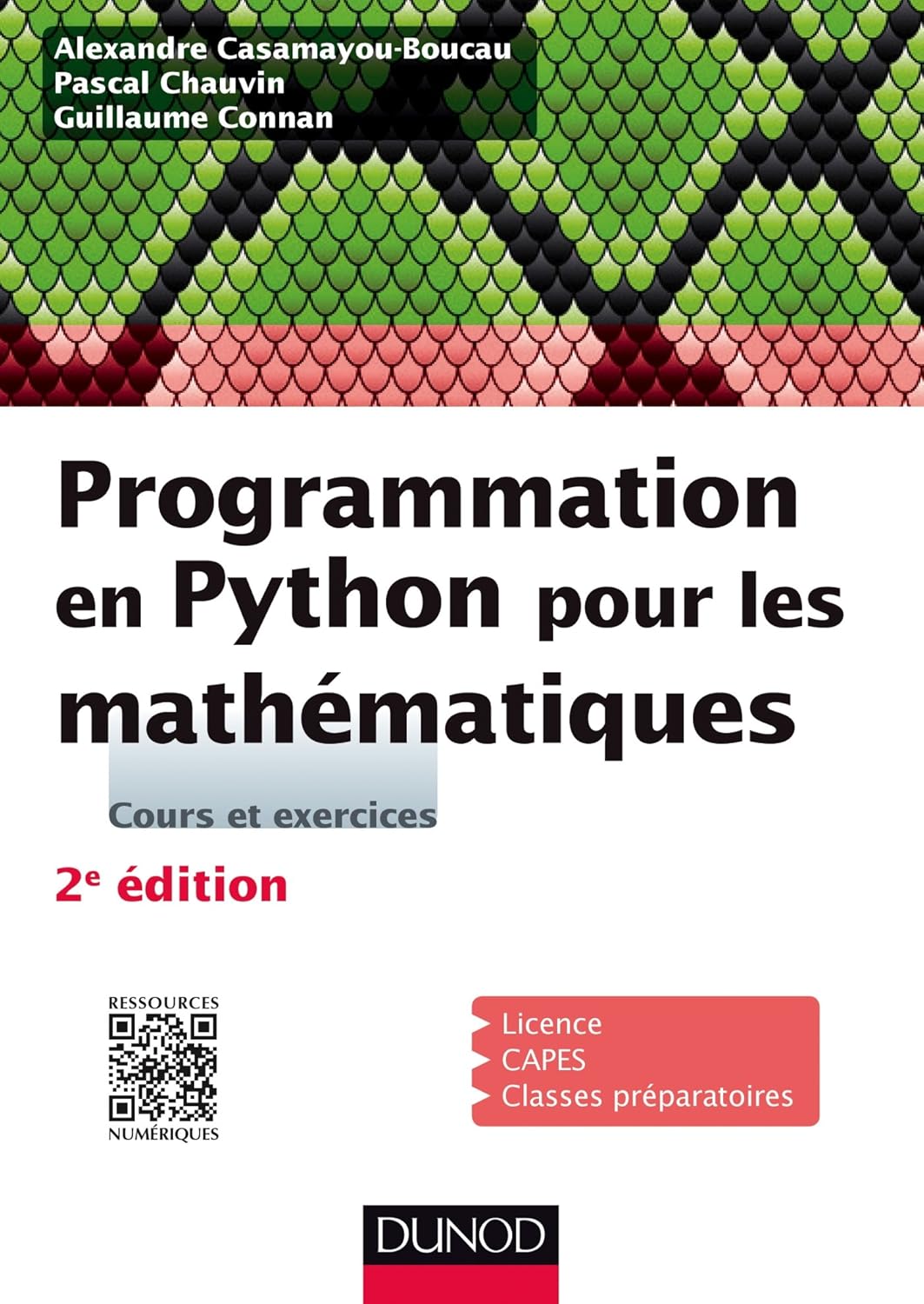 Programmation en Python pour les mathématiques - 2e éd.: Cours et ...