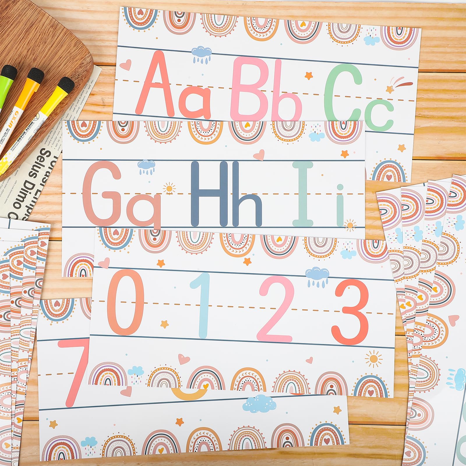 Snapklik.com : Sereliy 12 Pcs Alphabet Bulletin Board SetAlphabet ...