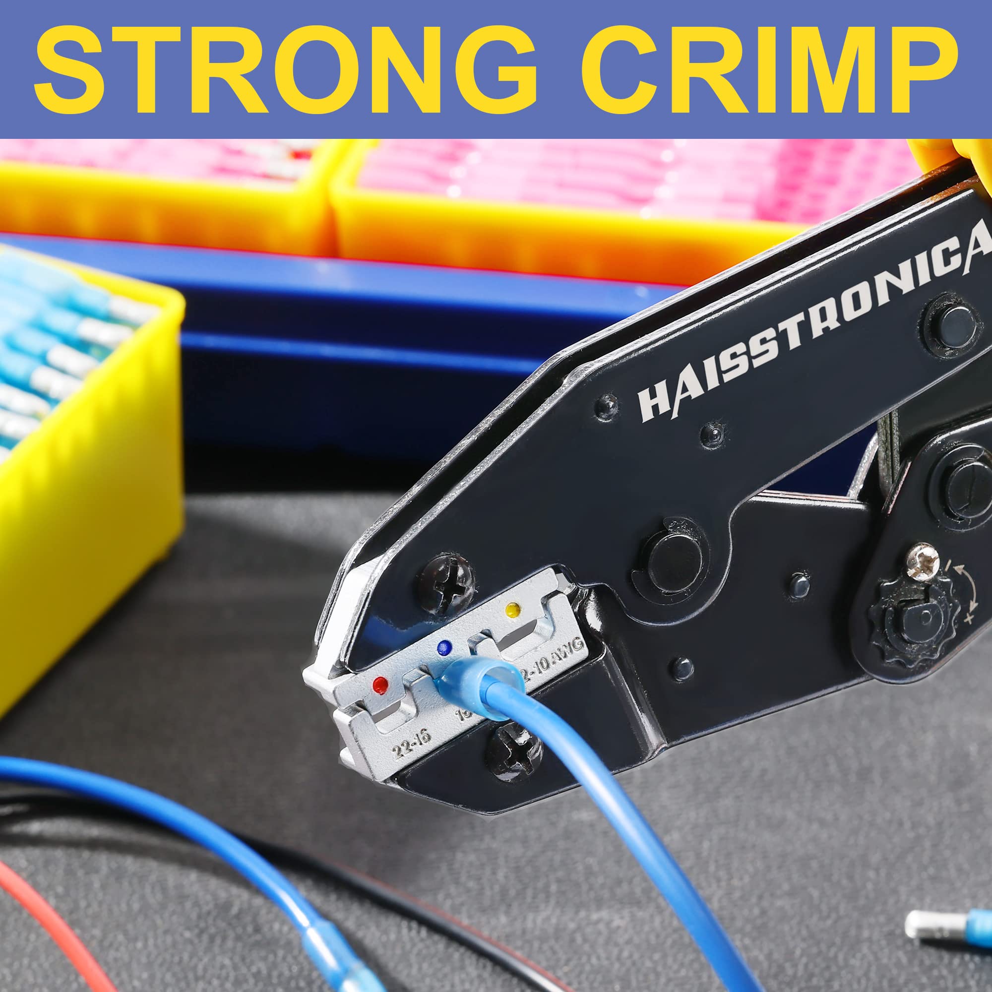 Snapklik.com : Haisstronica 560PCS Heat Shrink Bullet Connectors