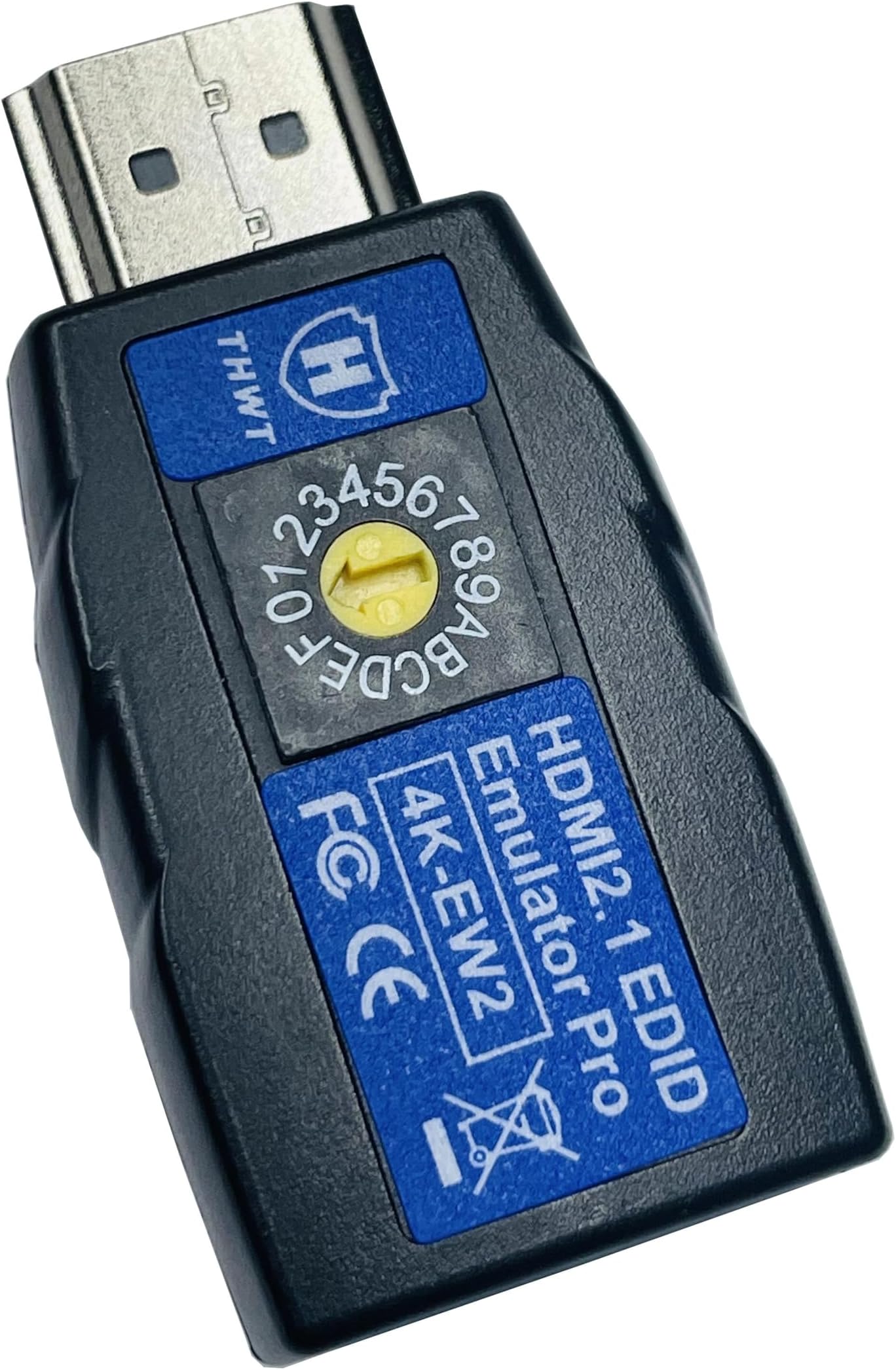 THWT HDMI 2.1 4K EDID Emulator PRO (Model: 4K-EW2), Support SCDC and ...