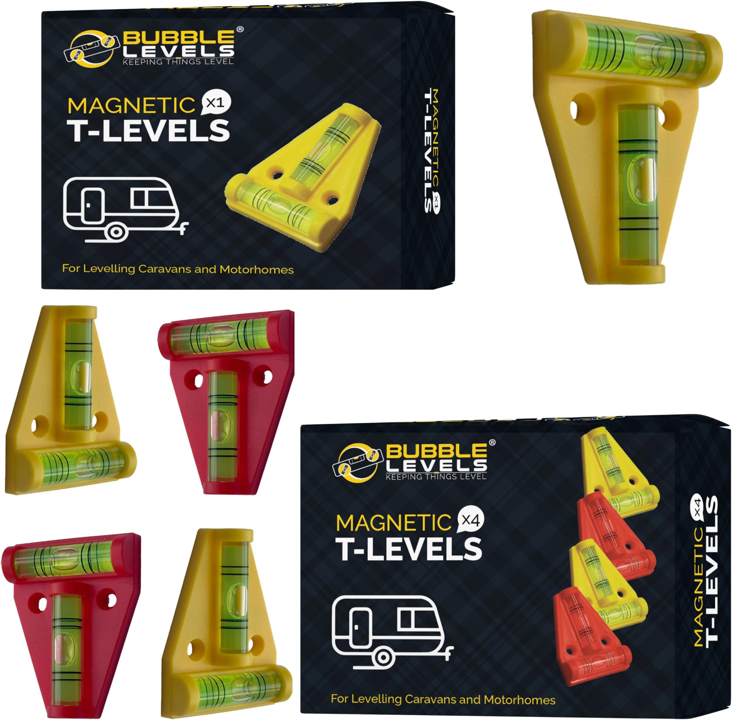 Xtremeauto Caravan Spirit Level Small - Caravan Levelling Motorhome ...