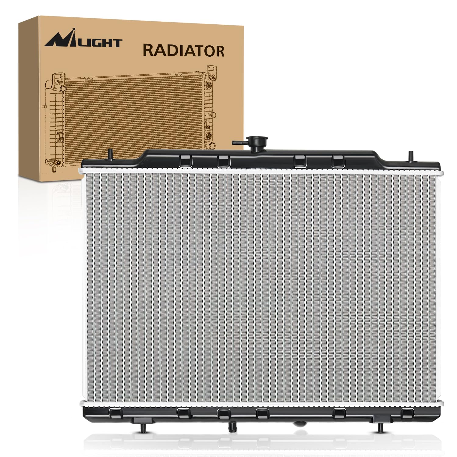 Amazon.com: Nilight Radiador para Nissan Rogue 2008 2009 2010 2011 2012 ...