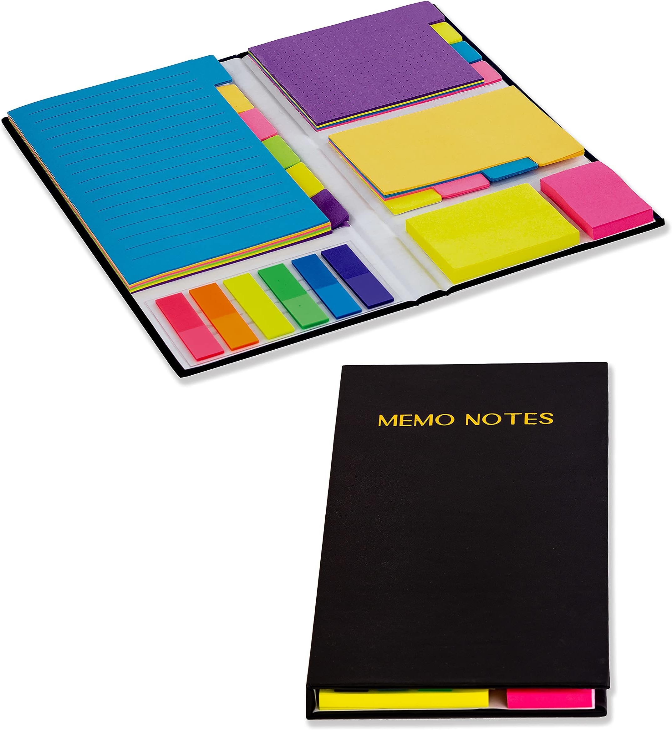 Amazon.com : Better Office Products Sticky Notes Variety Set in a ...