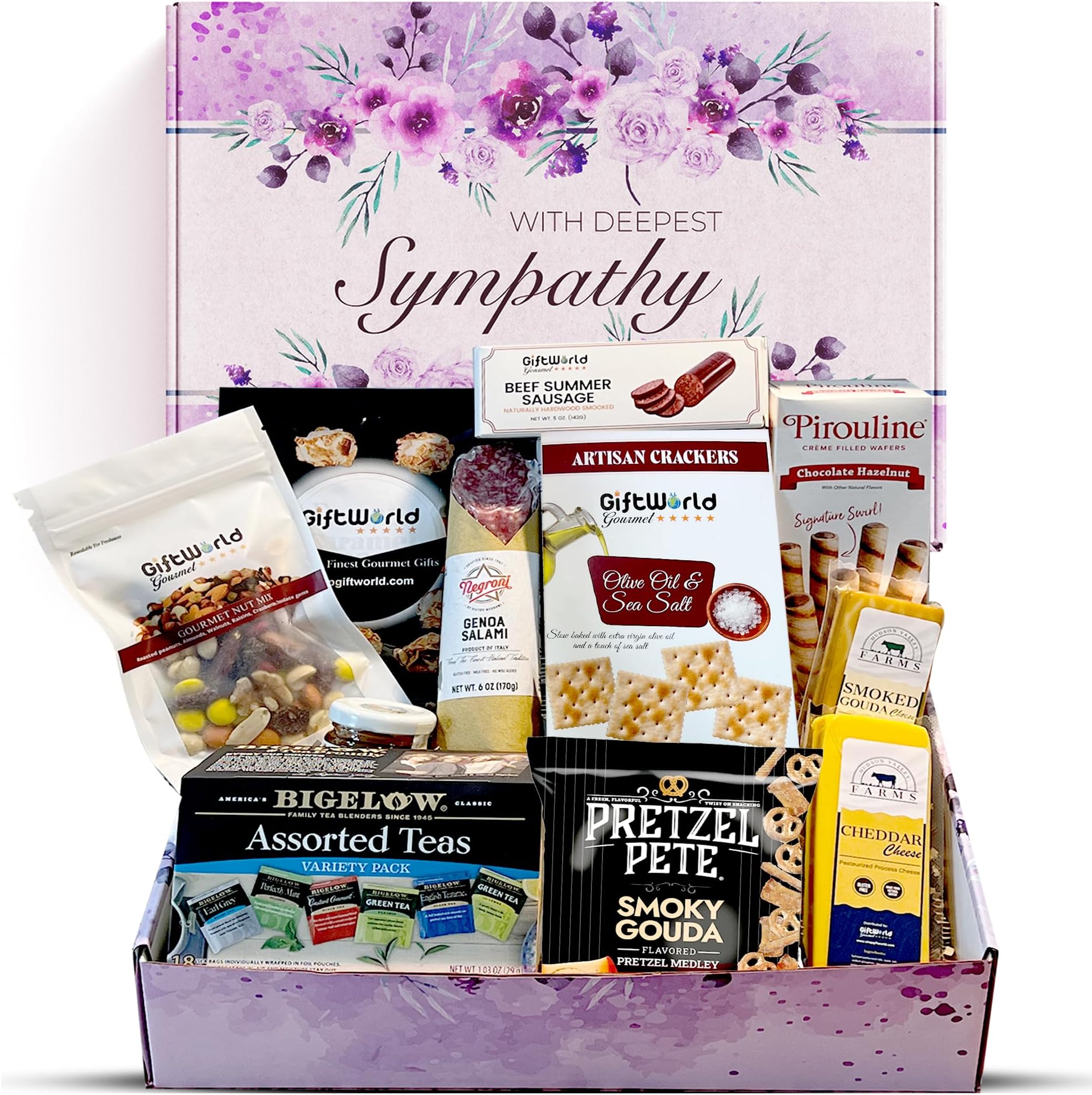 Amazon.com : Sending Our Prayers Sympathy Gift Basket - sympathy gift ...