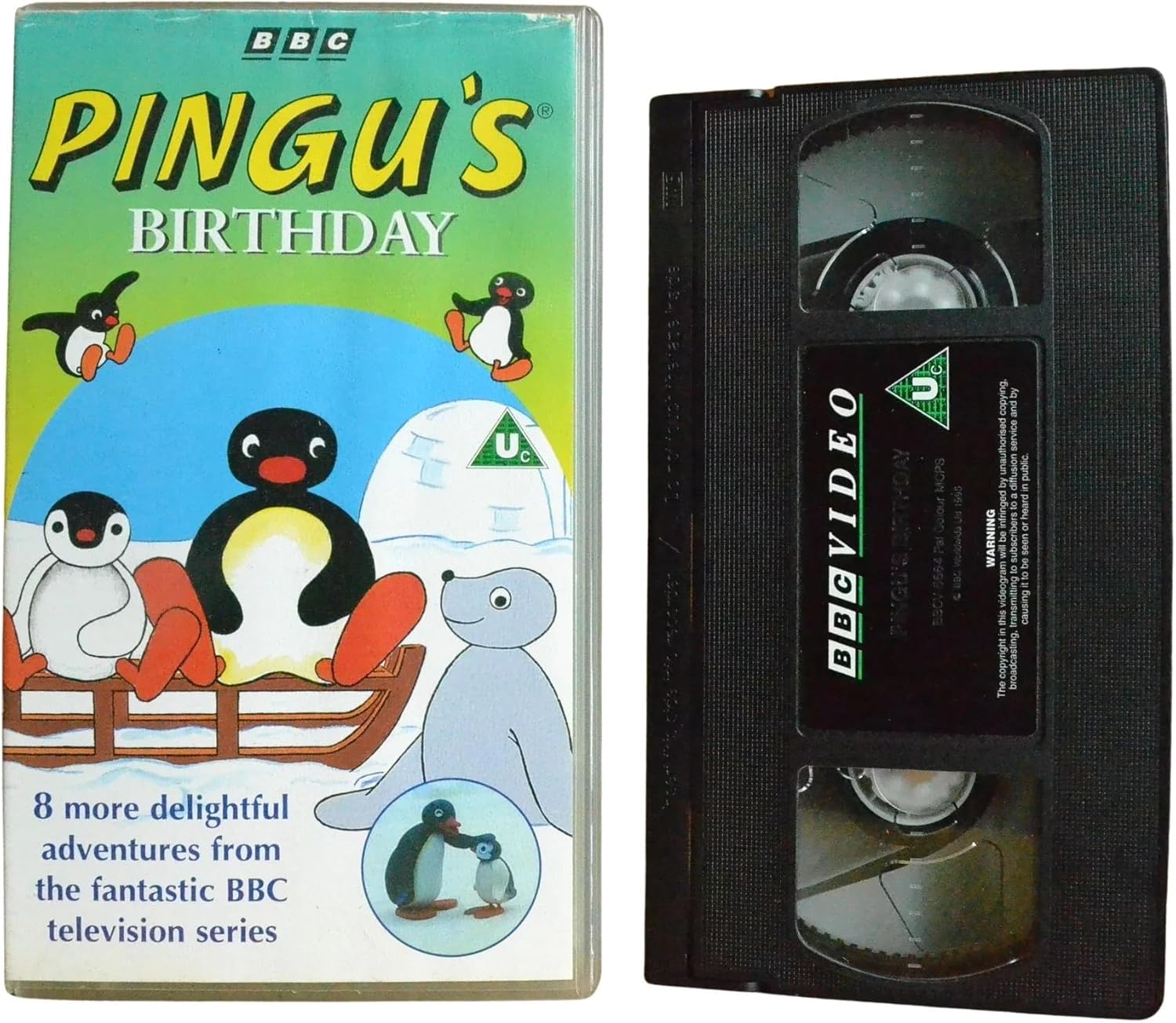 Pingu: Pingu's Birthday [VHS] : Amazon.ca: Movies & TV Shows