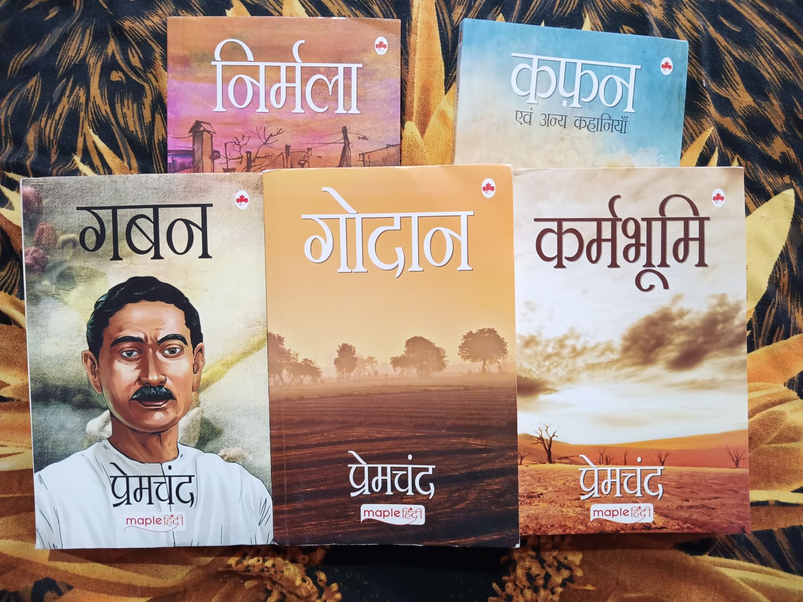 Buy Best of Premchand (Set of 5 Hindi Books) - Godan, Gaban, Nirmala ...