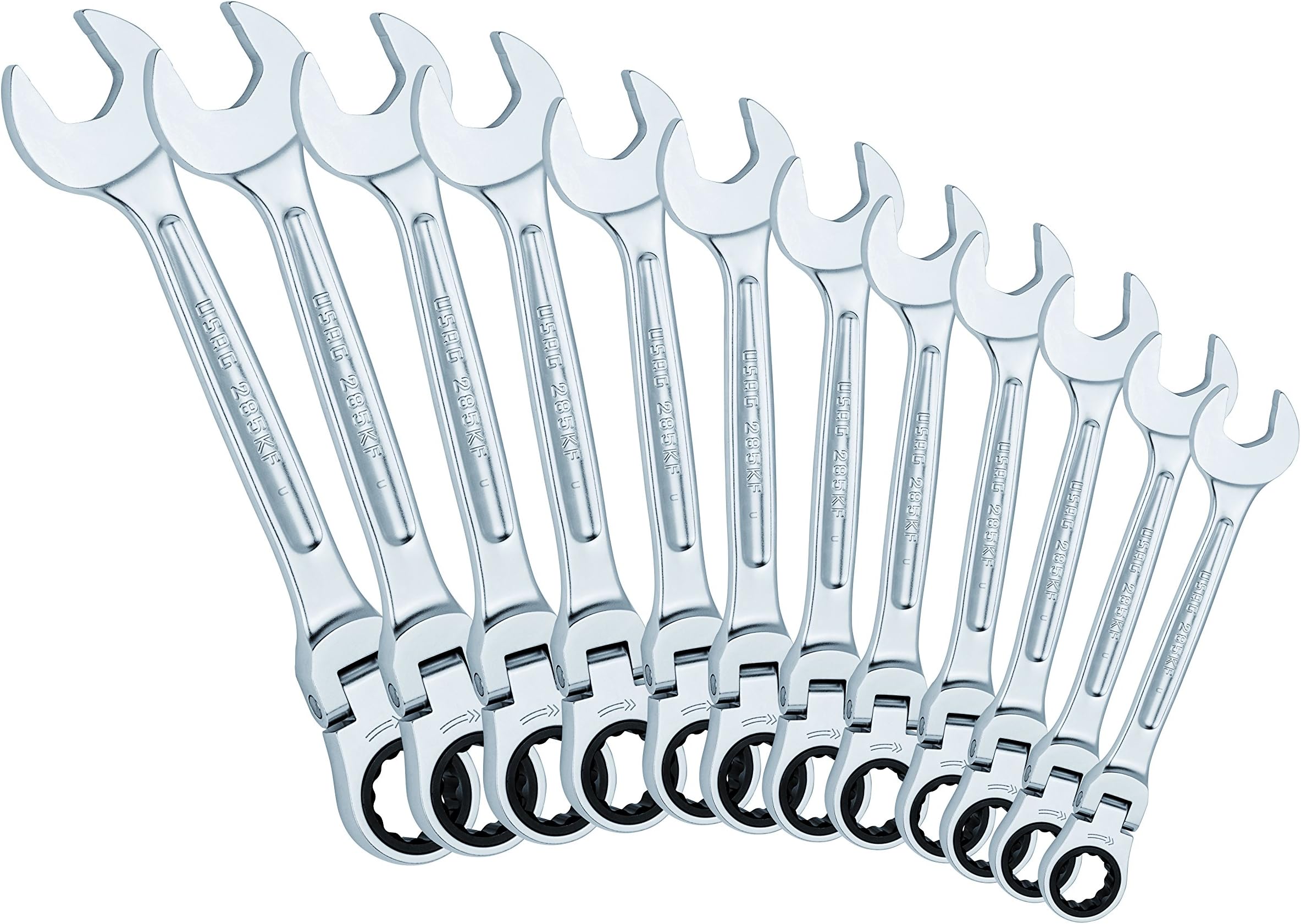 USAG 285 KF/SE12 U02856161 Series of 12 Ratchet Joint Combination ...