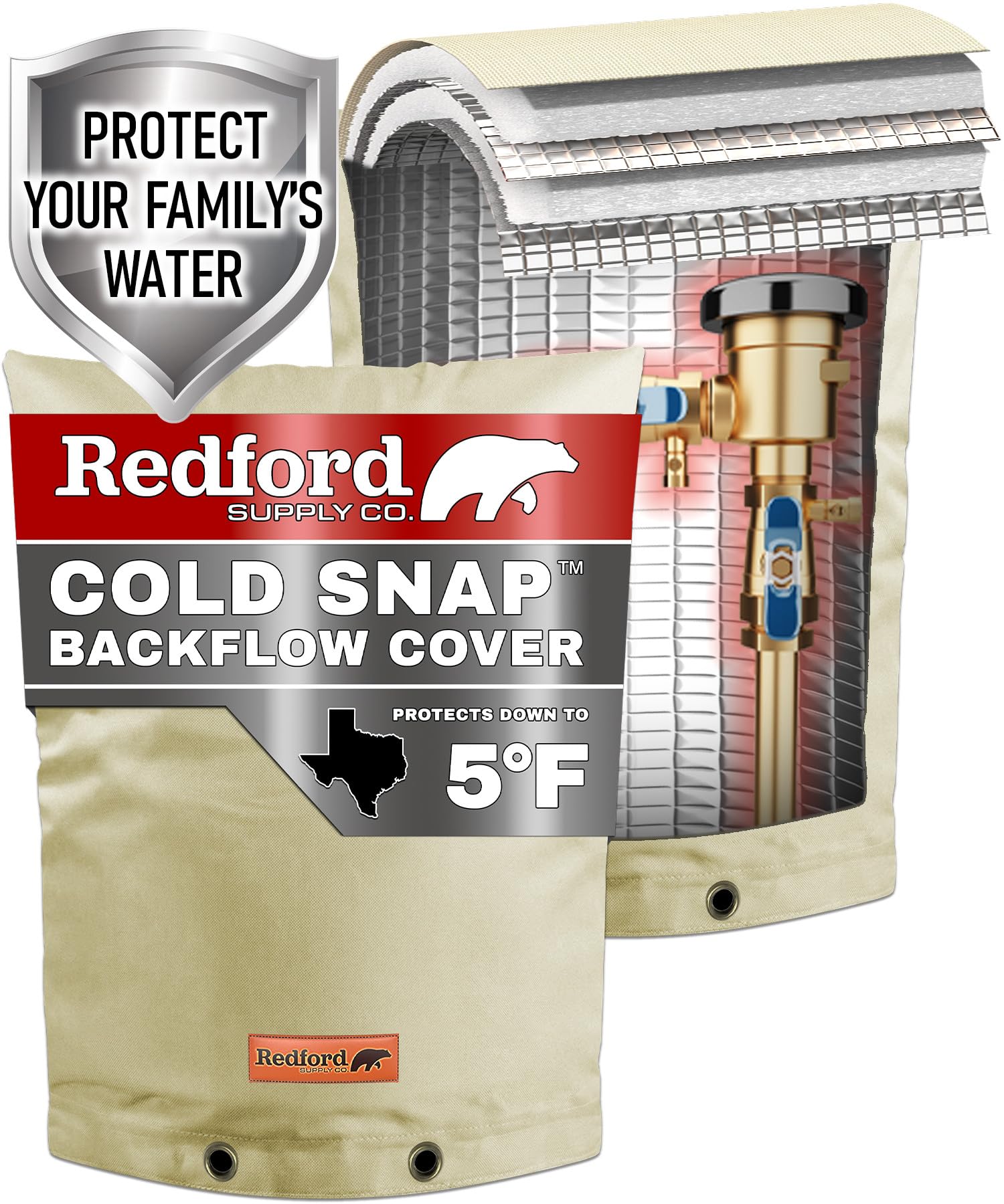 Buy Redford Supply Co. Cold Snap (5°F), Backflow Preventer Cover ...