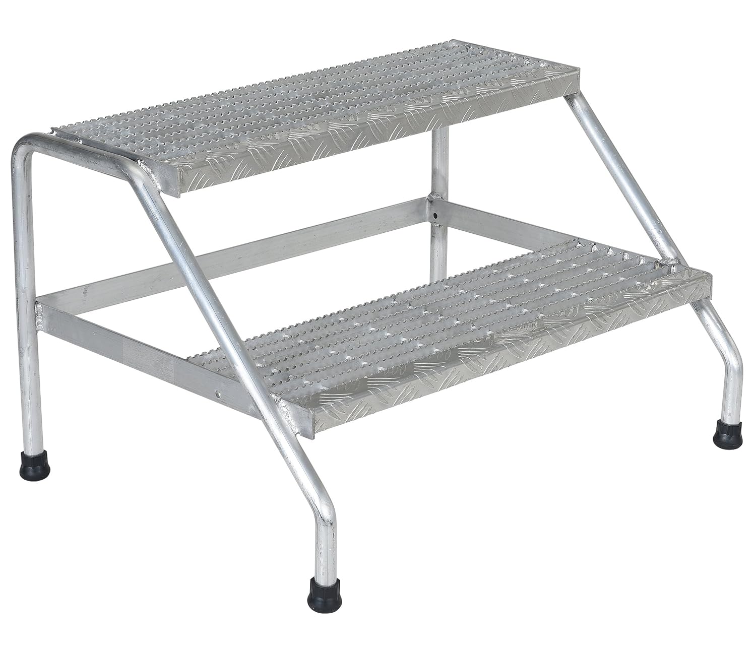 Amazon.com: Vestil SSA-2W Aluminum Step Stand - 2 Step Wide Welded ...