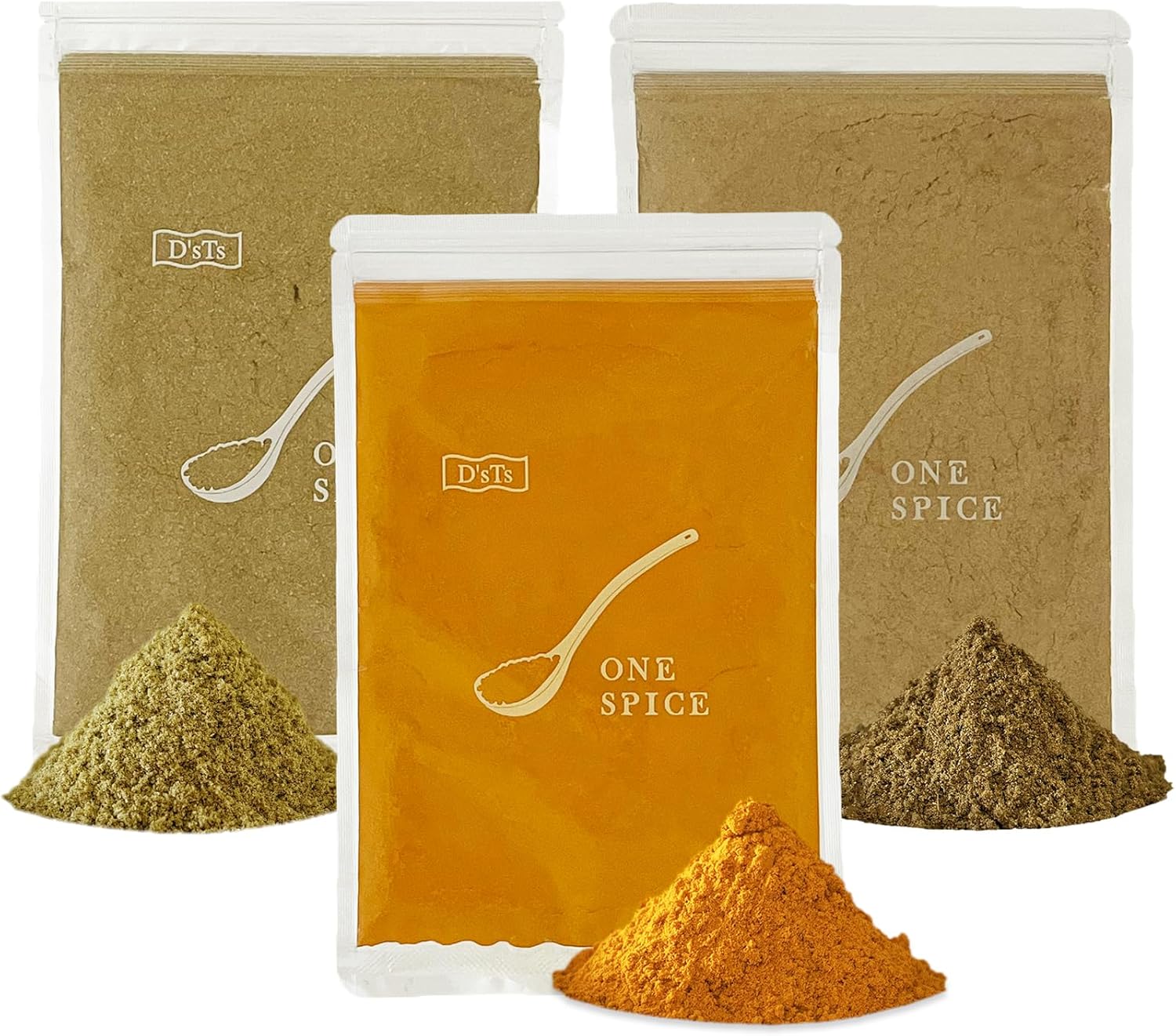 Amazon | D'sTs スパイス カレー ターメリック クミンパウダー コリアンダーパウダー カレー粉 無添加 100g 3種セット | D'sTs | カレー粉・カレーペースト 通販