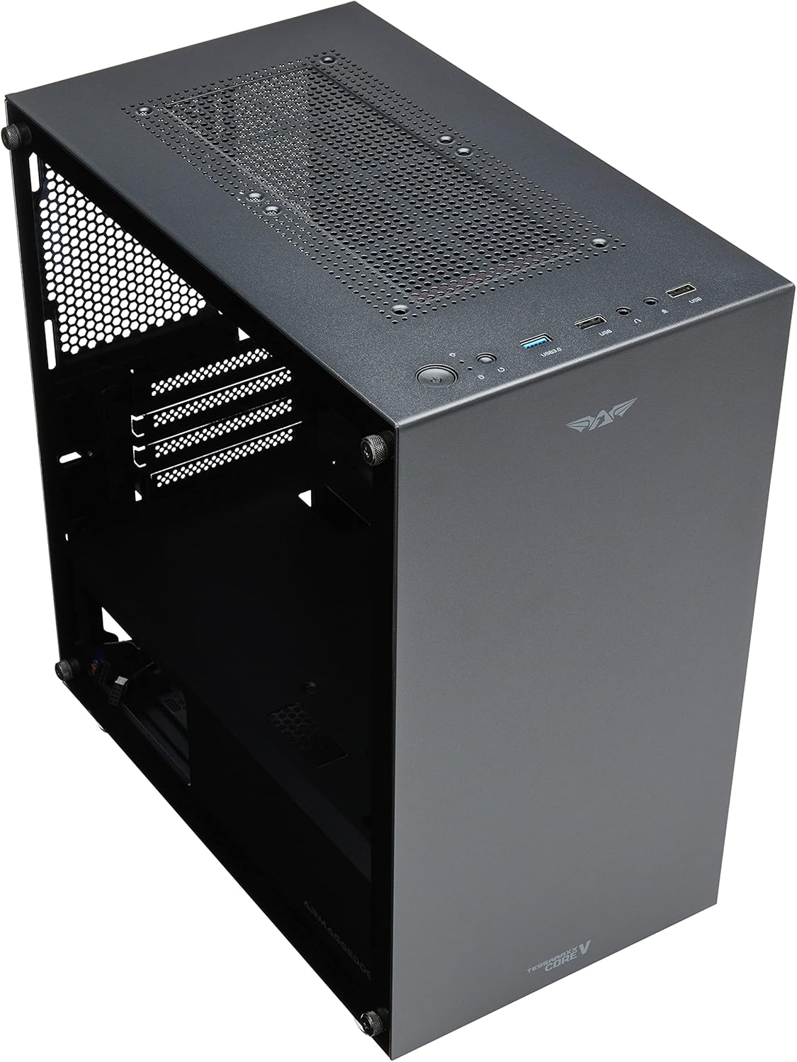 Armaggeddon Tessaraxx Core V ATX Gaming PC Casing with Tempered Glass ...