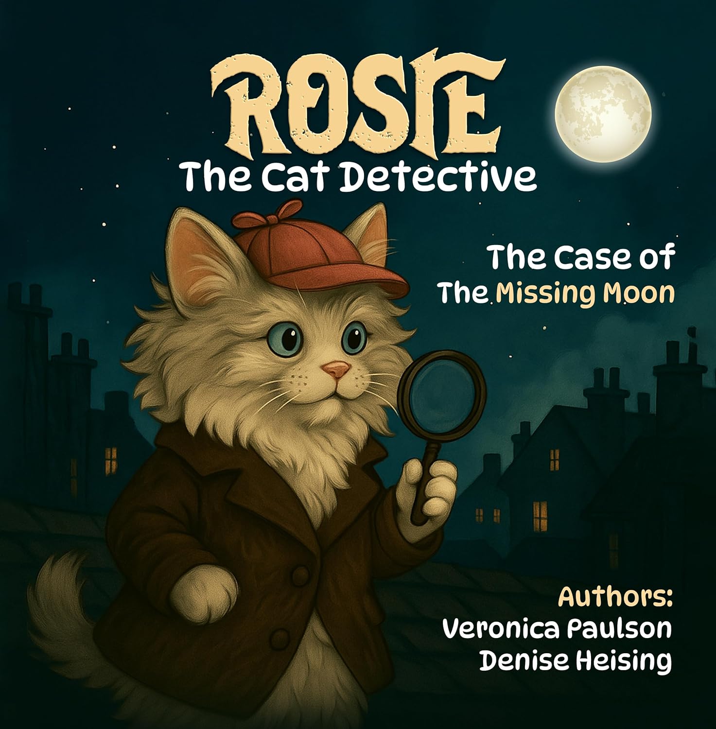 Rosie the Cat Detective: The Case of the Missing Moon eBook : Heising ...