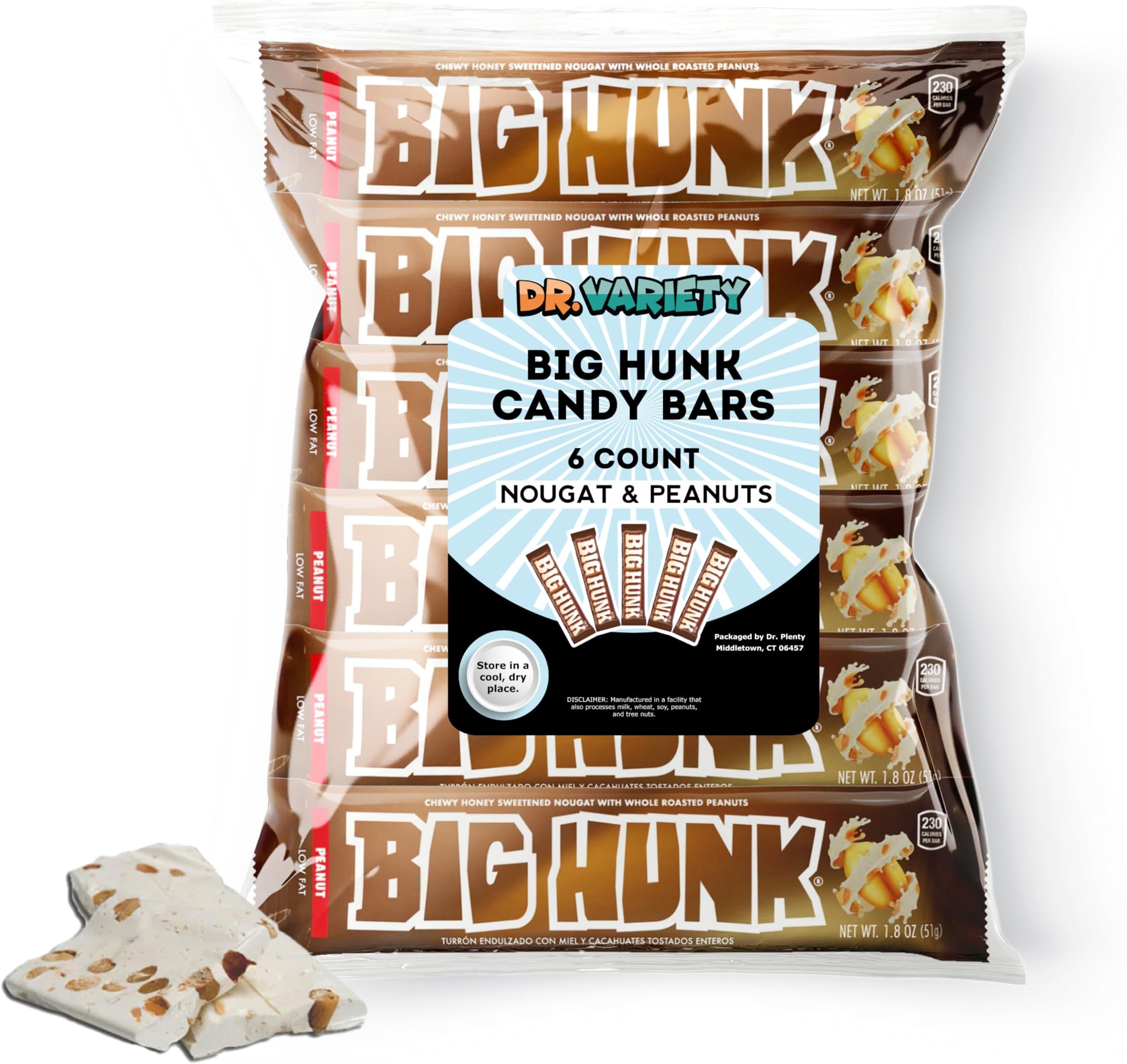 Amazon.com : ABBA-ZABA Candy Bar (Pack of 6) : Grocery & Gourmet Food