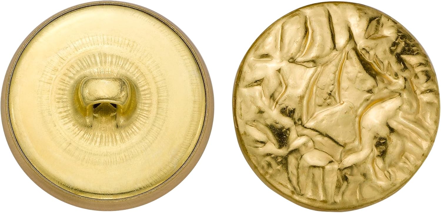 Amazon.com: C&C Metal Products 5065 Crunch Metal Button, Size 36 Ligne ...