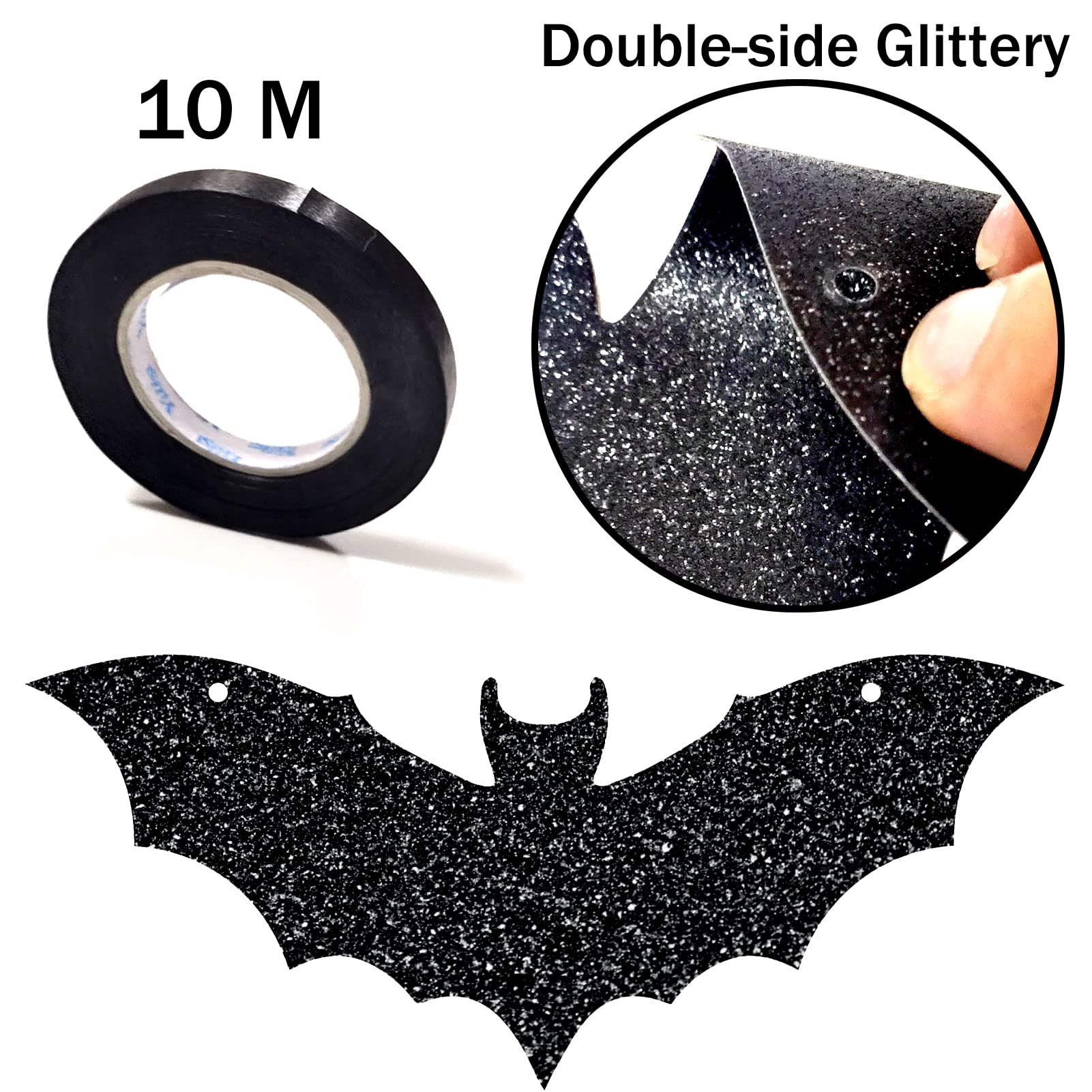 Glitter Bat Wicked Wings